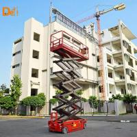 China Used Movable Hydraulic Lifting Platform 8m-16m Portable Scissor Lift Platform 3.3 KW for sale