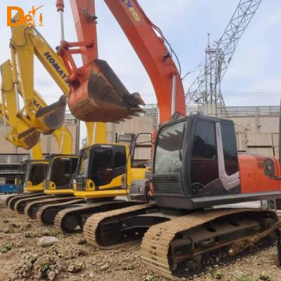 China Second Hand Crawler Komatsu 200 Hydraulic Excavator Used Digger For Construction for sale