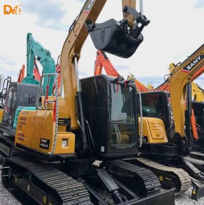 China Second Hand SANY 75 Hydraulic Excavator Used Digger For All Terrain for sale