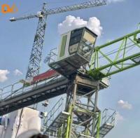 China Second Hand Zoomlion 6010-6 Flat Head Tower Crane Old Used Construction for sale