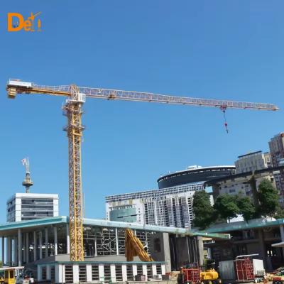 China Second Hand XCMG Flat Head Tower Crane 6013 Used Yellow Tower Crane for sale