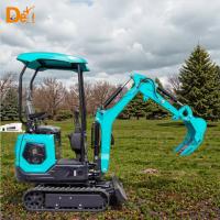 China Mini Crawler Excavator 1.2 Ton Small Digger For Building Construction for sale