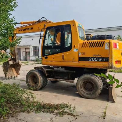 China New Arrival Hyundair150W-7 Used Wheel Excavator Made in Korea Second-Hand Hyundai R150W-9 R150W-7 R170W R210W Discount Sale for sale