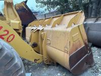 China Second Hand Front Loader Real  Cat966h Wheel Loader Payloader for sale