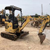China Factory Price Cat Used Mini Crawler Excavator 301.7 to Family Farm Use for sale