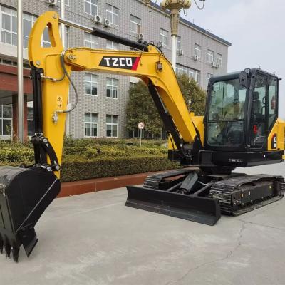 China Free Shipping Chinese Brand New Tzco Tz60 New Excavator 6ton Mini Excavator for Sale Mini Excavator for Sale for sale