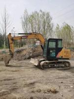 China Sany Sy75c PRO Sy55 Sy60 Sy26 Sy35 Mini Excavator Multifunction Used Chinese Brand Sunny Excavator Sany 75c Crawler Excavator for sale