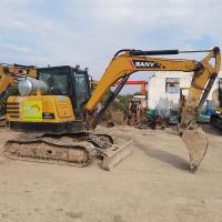 China Cheap Used Sany Sy55c 55c 60c Excavator 5 Ton Second Hand Mini Sized Hydraulic Crawler Backhoe Digger Sy55u Sy55 for sale