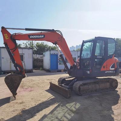 China Super Low Price for Sale Used Boutique Mini Excavator Doosan 60, Small 6t Excavator High Quality Excavator, Excellent Condition for sale