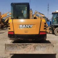 China Good Machine China Brand Sany 55c 60c Mini Crawler Used Excavator Small Second Hand 5 Ton 6 Ton Digger for sale