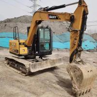 China Mini Excavators for Sale at Low Prices, Used Original Sany 75c Excavators, Used Small Excavators in China for sale