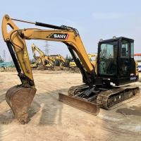 China Best Price Original China Sany Sy55 Small Excavator Perfect Performance Dedicated for Park Road Construction Global Shipping for sale