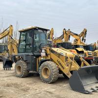 China Used Lingong Lgb680 Wheel Backhoe Loader Sdlg 680 8ton Excavating Loader Secondhand Mini Backhoe Loader for Sale for sale