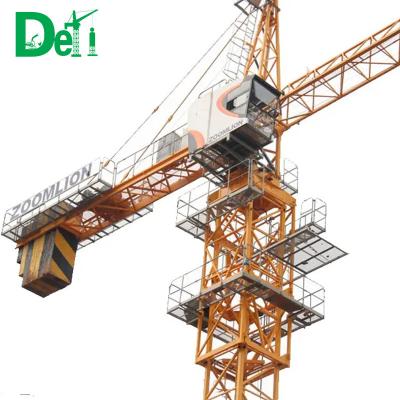 China Extraordinary Lifting Zoomlion 6012 Tower Crane for Ports and Logistics for sale