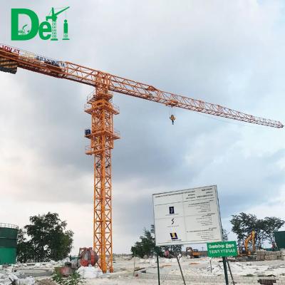 China Construction Tower Crane Machinery Topless 56 Meters Arm Length Crane Price for sale