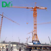 China Long Durability Certified Pre-Owned Tower Cranes Zoomlion T1100-63 From Lifting Heavy Materials for sale