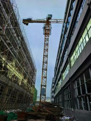 China Used Zoomlion 6012 Tower Crane Reliable Lifting Power for Large-Scale Projects for sale