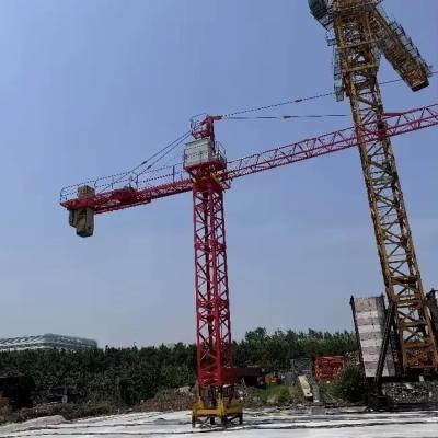 China Hot Sale The Second Used Zoomlion Construction Building Equipment Tower Crane Qtz100 6013 8 Ton with CE for sale