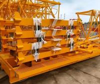 China Second-Hand Zoomlion Wa6515-8b Construction Flat Head Tower Crane for sale