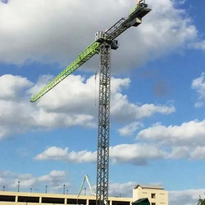 China Zoomlion Jib 60m 8 Ton Flat-Top Tower Crane T6013-8 T6013A-8A for sale
