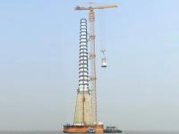 China Zoomlion Brand 8t Mobile Tower Crane with Cabin for sale
