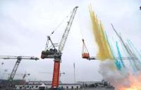 China Zoomlion 120 Ton Luffing Jib Tower Crane D2500-120 for Sale for sale