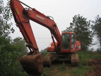 China Used Dh220LC-7 20t Secondhand Backhoe Crawler Earth Moving Hydraulic Pump Good Condition Excavator for sale