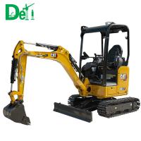 China Factory Price Cat Used Mini Crawler Excavator 301.7 to Family Farm Use for sale