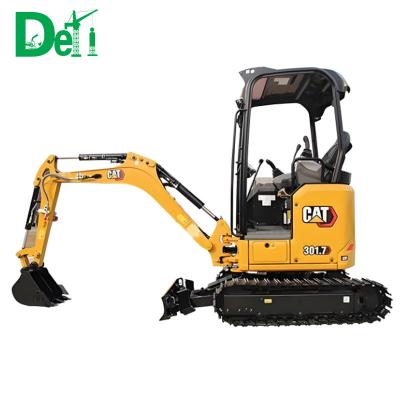 China Factory Price Cat Used Mini Crawler Excavator 301.7 to Family Farm Use for sale