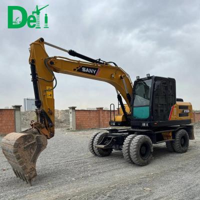 China 2022 Second-Hand Sany Bhl 95 Wheeled Excavator Loader 9 Ton Backhoe Loader for sale