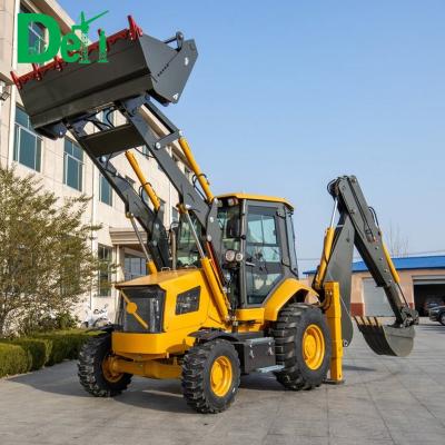 China High Efficiency Used Jcb 3cx Backhoe Loader Produced in 2007 for Cheap Sale for sale