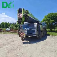 China Used 130 Ton Zoomlion Mobile Crane Low Fuel Consumption Construction Truck with Essential Gear and Motor Pump Core Components for sale