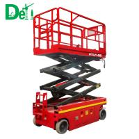 China Chinese Factory Lifting Equipment Electric Self Propelled Hydraulic Aerial Work Platform Scissor Lift Table Platform for sale