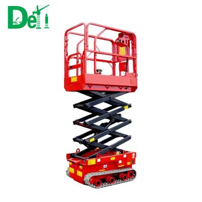 China 12m Crawler Self Propelled Automatic Scissor Lift Aerial Work Platform for sale