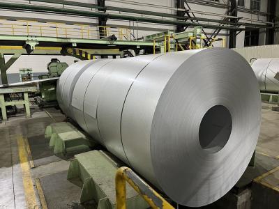 China 0.12-1.5mm Alu Zinc Steel Coil Regular Spangle Chromated 6+ DX51D S350GD for sale