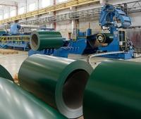 China Painted 20-50um Top Coat PVDF HDP SMP RMP 40 -275g Zinc HDGI / Galvanized Color Coated Steel Coil for sale