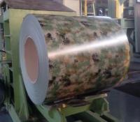 China PVC Film Regular Modify Polyester Prepainted Steel Coils Customized Patterns PPGL for sale