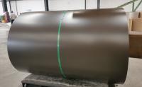 China 0.45mm 1200mm AZ150 PPGL Pre Finished Color Steel Coils Brown S320GD For Roof Cladding for sale