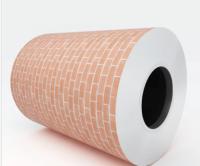 China DX51D PPGI Brick Pattern Color Coated Steel Coil For Building for sale