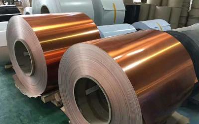 China A1100 A3003 A1050 PE Aluminium Colour Coated Coils Sheet 1240mm 1200mm for sale