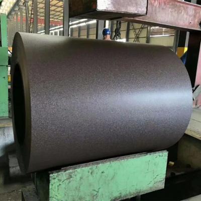 China 1.0mm PPGI Textured Matt Prepainted Steel Coil HDP Valspar For Roof for sale
