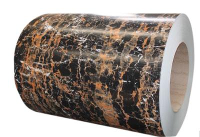 China Marble Grain Prepainted Aluminum Coil 1100 1060 8011 3003 5052 for sale