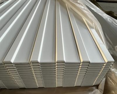 China Trapezoidal Corrugated Sheet Beckers HDP 30 years Warranty Pre-Painted Aluzinc Metal Tiles and Roof Panels for sale