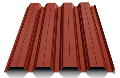 China Trapezoidal Galvanized Steel Roofing Corrugated Cladding Panels 0.48mm TCPT for sale