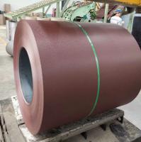 China AZ120 Textured Matt Prepainted Steel Color Coated Steel Sheet PPGL AkzoNobel for sale