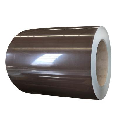 China HDP Valspar Customized Brown 0.50-1.0mm Z275 PPGI Pre Painted Color Coating Steel Coils DX51D For Roofing Panel for sale
