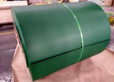 China 0.85mm HDP Textured Matt Prepainted Steel Coil S320GD For Panelling for sale