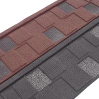 China 0.42mm Shingle Tile Spot Color Stone Metal Roofing Tile High Quality Various Colorful Customized 50 years warranty for sale