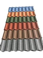 China Construction Material Popular Classic Materials Stone Coated Metal Roofing Tile for sale