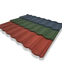 China 1340*420mm Stone Coated Roof Tile for sale